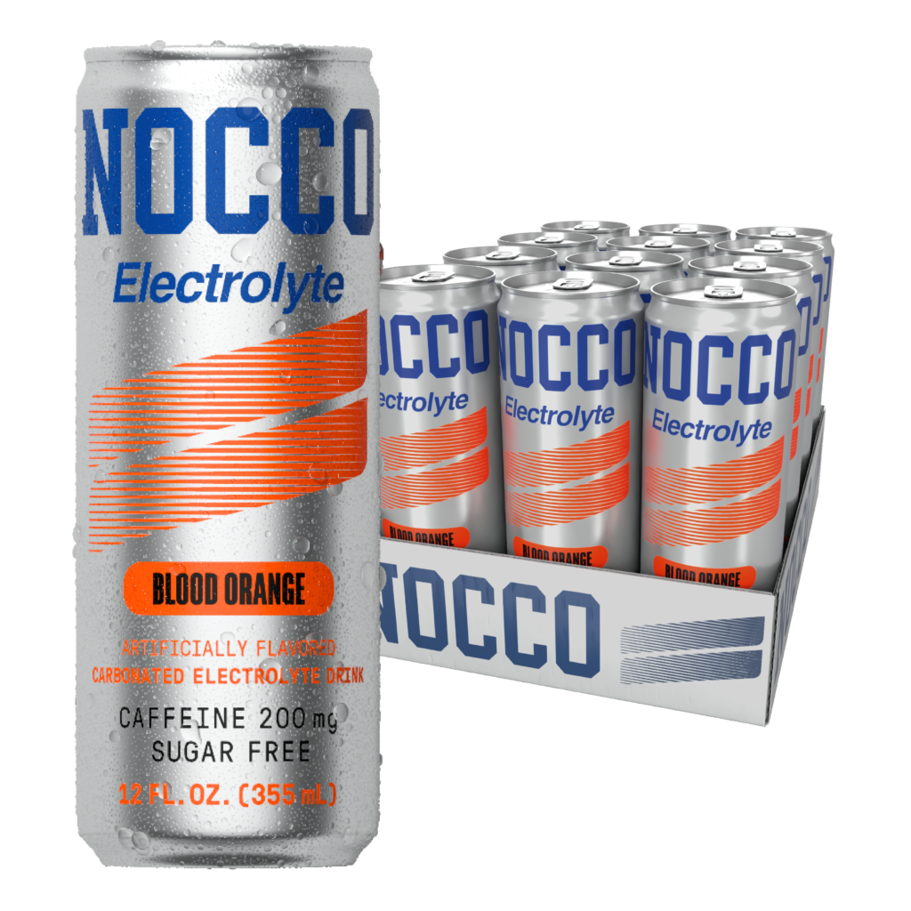 NOCCO Electrolyte Blood Orange — Buy NOCCO 12-Pack Online